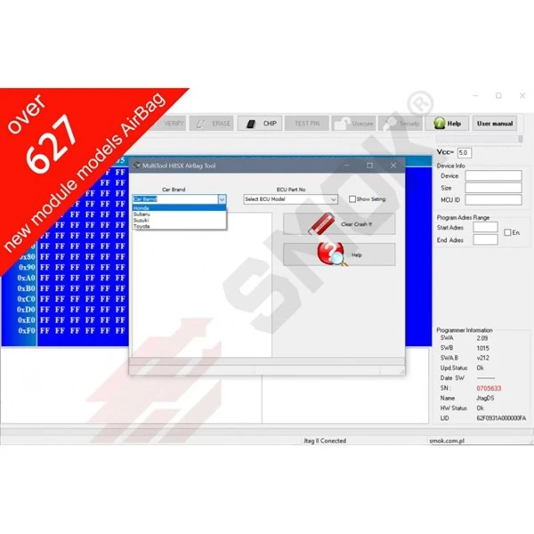 Jtag JG0037 Programming License