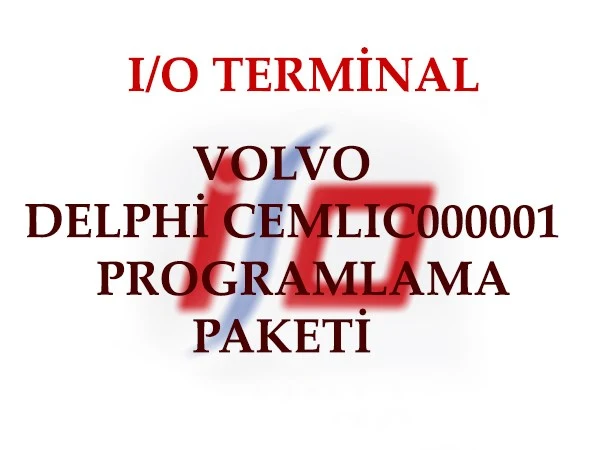 Ioterminal Volvo Delphi CemP2 Programming Package